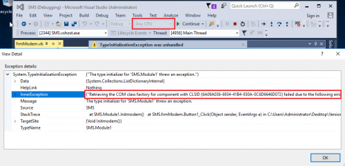 How To Solve Retrieving The Com Class Factory For Component With Clsid Xxxx Failed Due To The