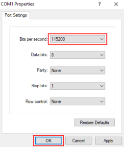 How to Change the Baud Rate of MOBITEK Q25 4G Modem | MOBITEK System ...
