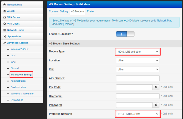 How to Verify the Type of Mobile Network Connection | MOBITEK System ...