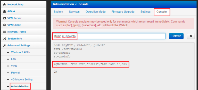 How to Verify the Type of Mobile Network Connection | MOBITEK System ...